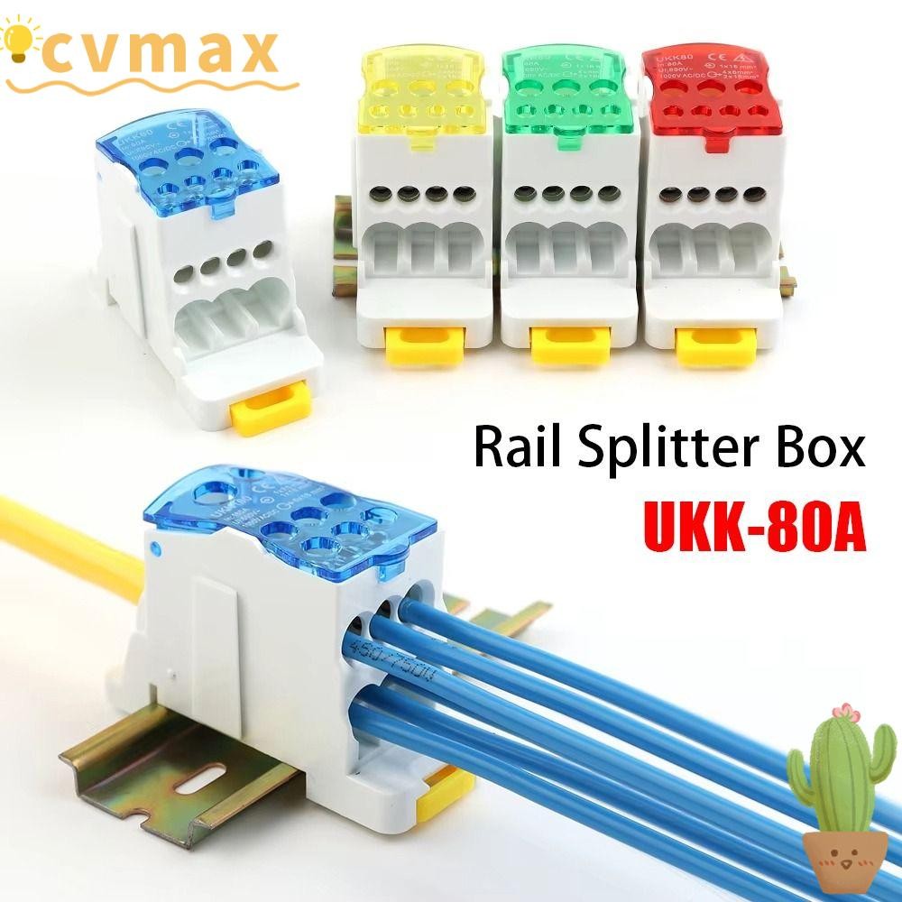 CYMX 1Pcs Wire Connector, One In Several Out Single-Stage UKK-80A ...