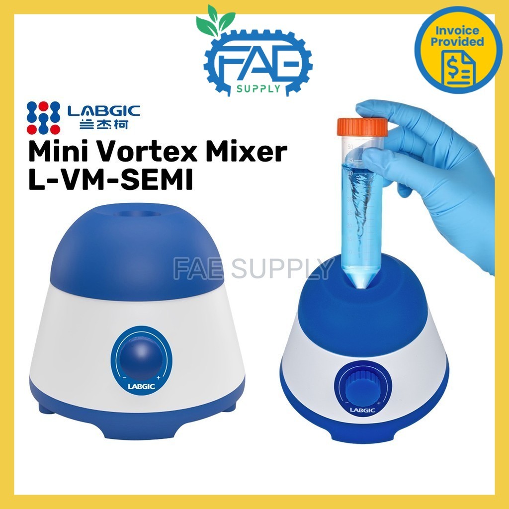 Mini vortex mixer adjustable speed L-VM-SEMI -LABGIC pengadun ...