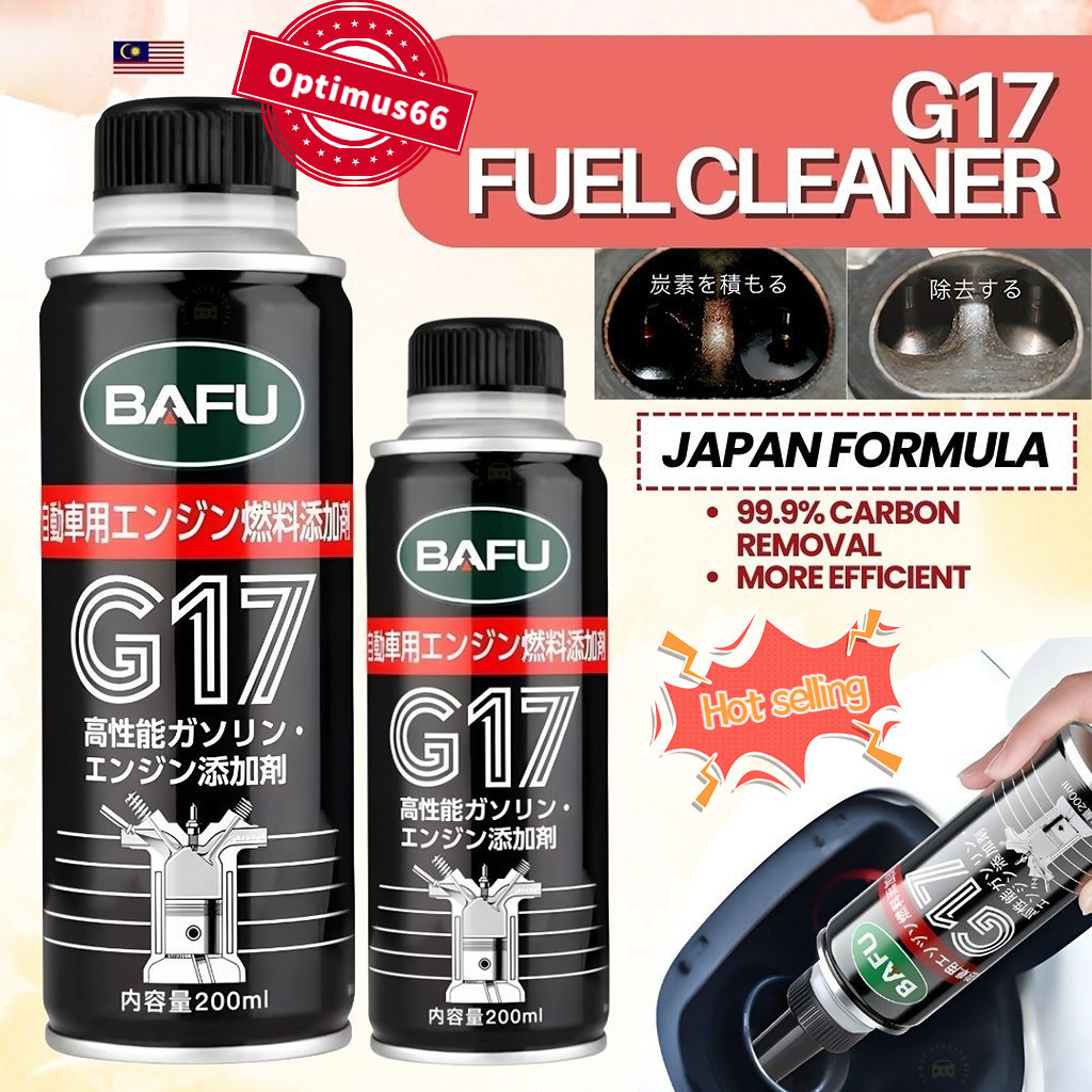 JAPAN FORMULA BAFU G17 200ML Fuel Addictive Premium Fuel System Cleaner ...