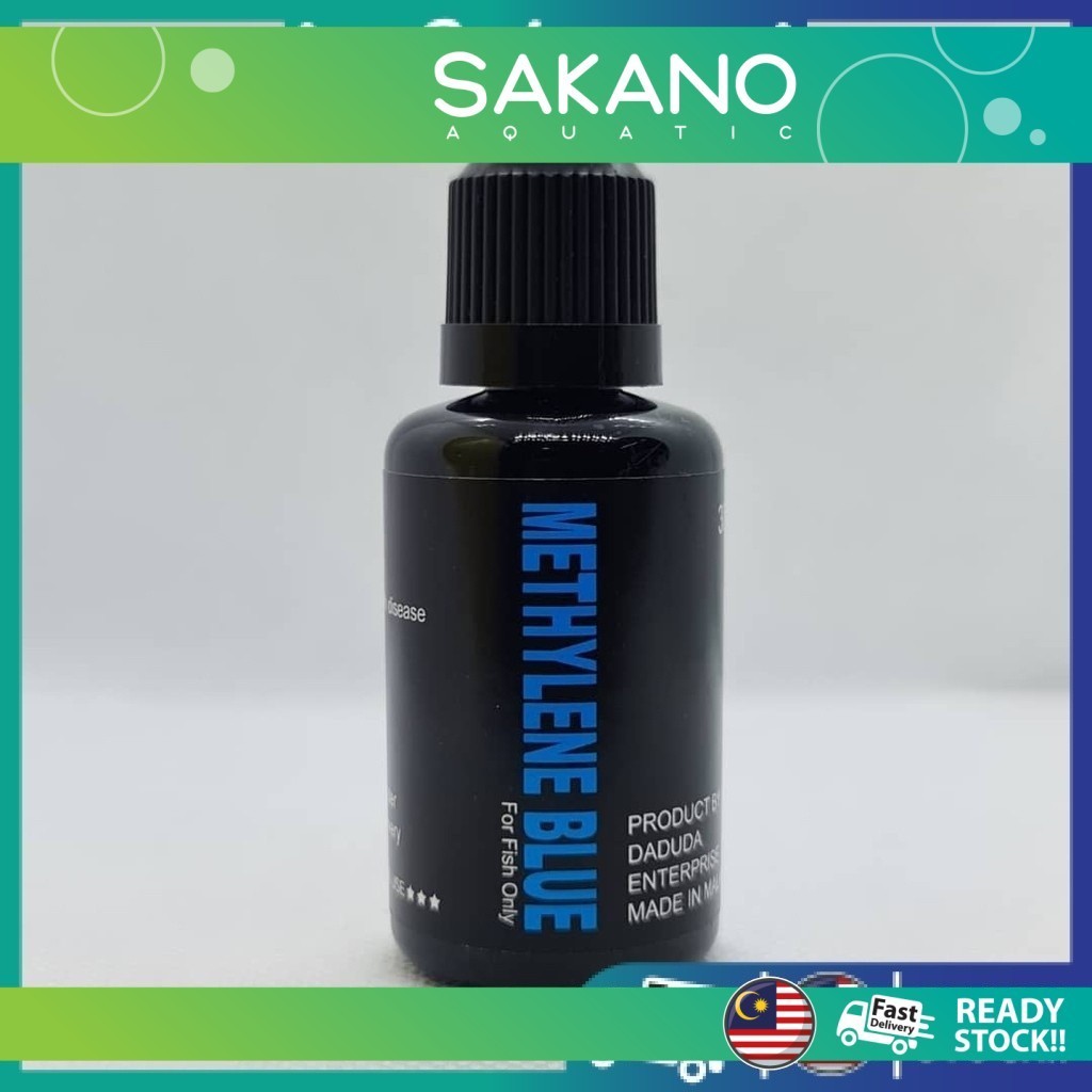 [WHOLESALES]Aquarium Methylene Blue (Daduda) Anti White Spot 30ml,ubat ...