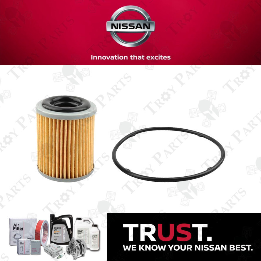 Original Nissan CVT Gearbox Gear box Oil Cooler Filter 31726-1XF00 ...