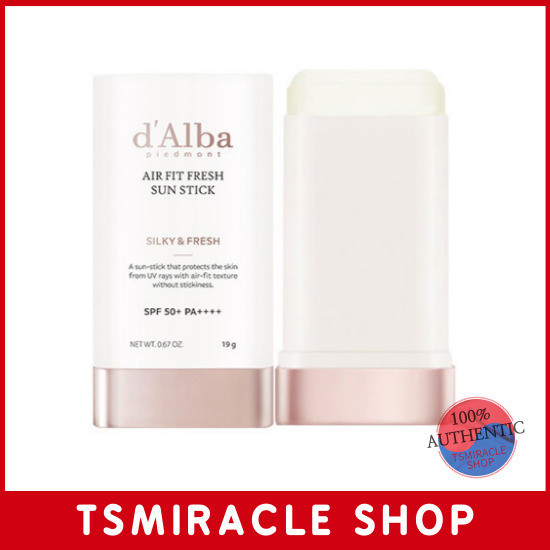 d'Alba Vegan Air Fit Fresh Sun Stick Silky & Fresh SPF50+ PA++++ 19g ...