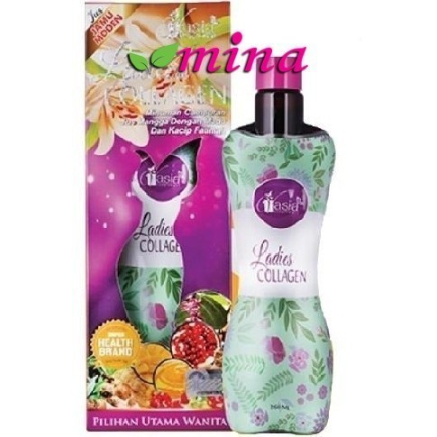Vasia Jus Ladies Collagen 260ml (Botol) 100% HQ Aura One V'Asia Borong ...
