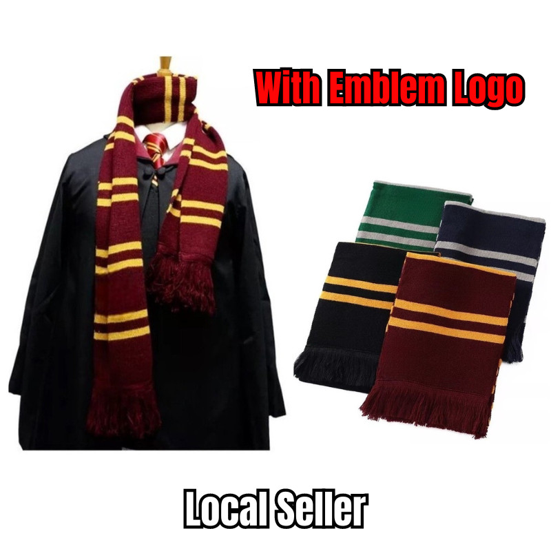 Potter Costume Set Adult Potter Scarf Costume Baju Harry Men Scarf ...