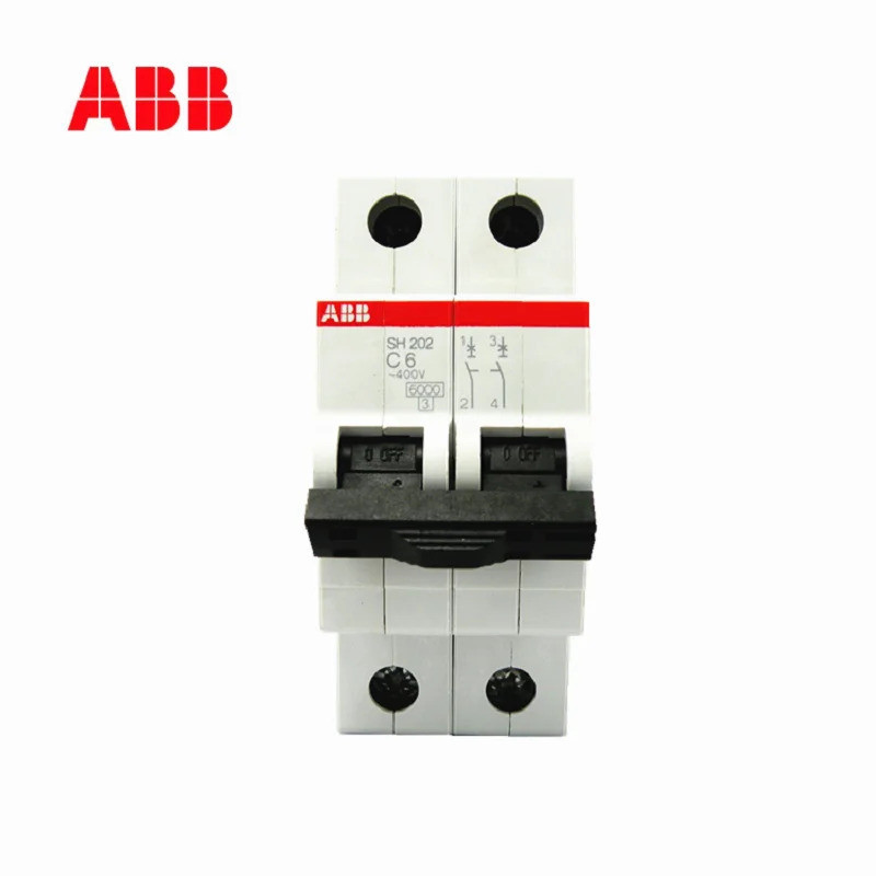ABB Miniature Circuit Breaker SH204 4P TYPE C 1A 2A 3A 4A 6A 10A 16A ...