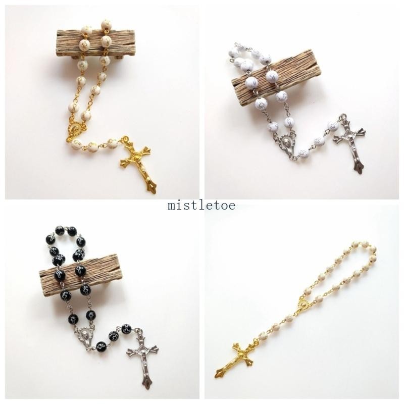 MIS Cross Bracelets Alloy Acrylic Material Jewelry for Women Men ...