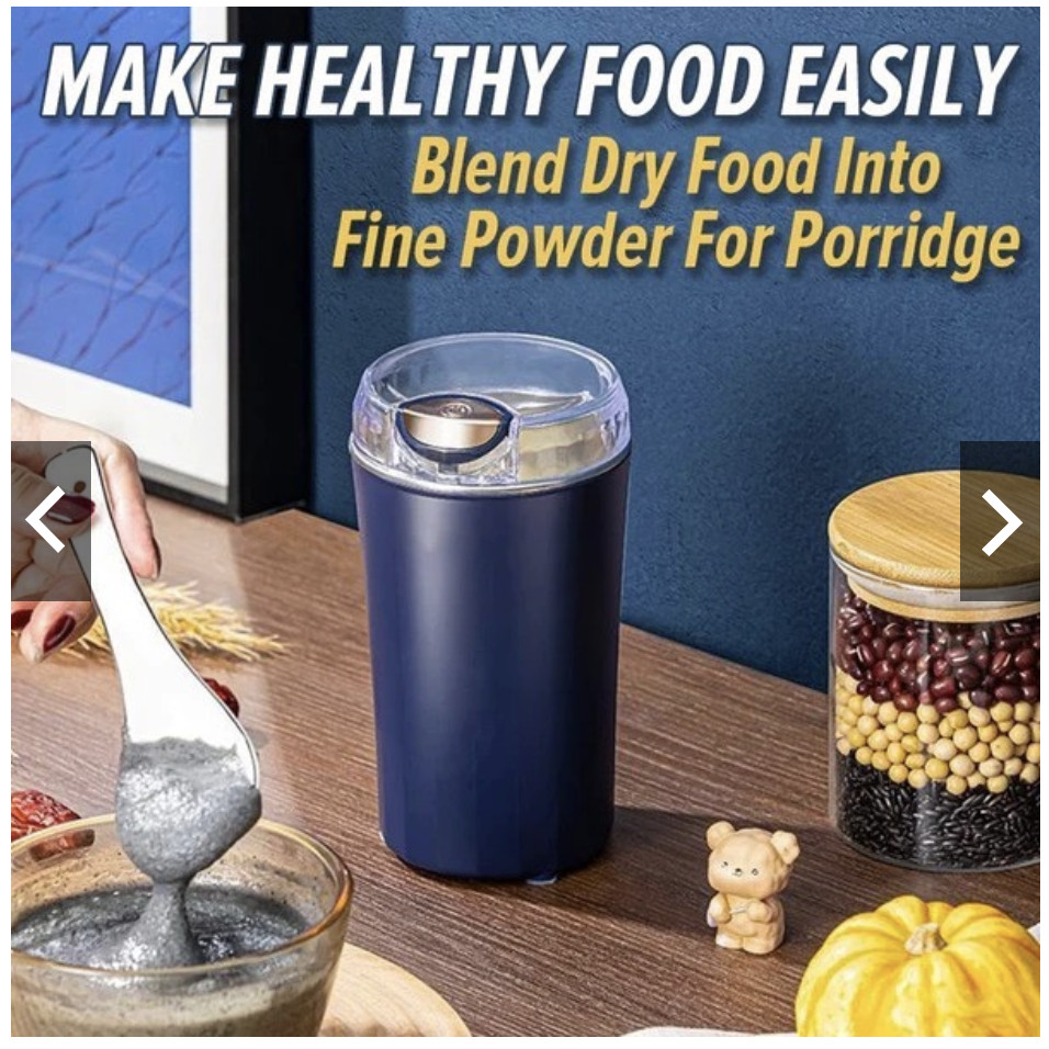 Portable Electric Grinder 304 Stainless Steel Strong Power Powder ...