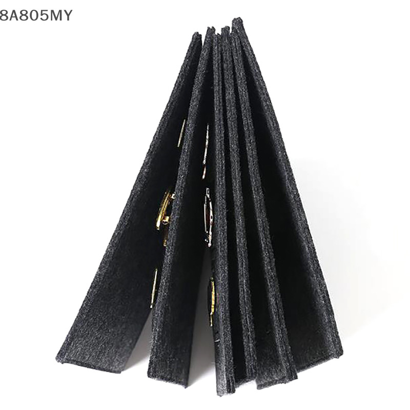 8A805 Felt Pin Brooch Display Storage Book Metal Badge Chest Holder Box ...
