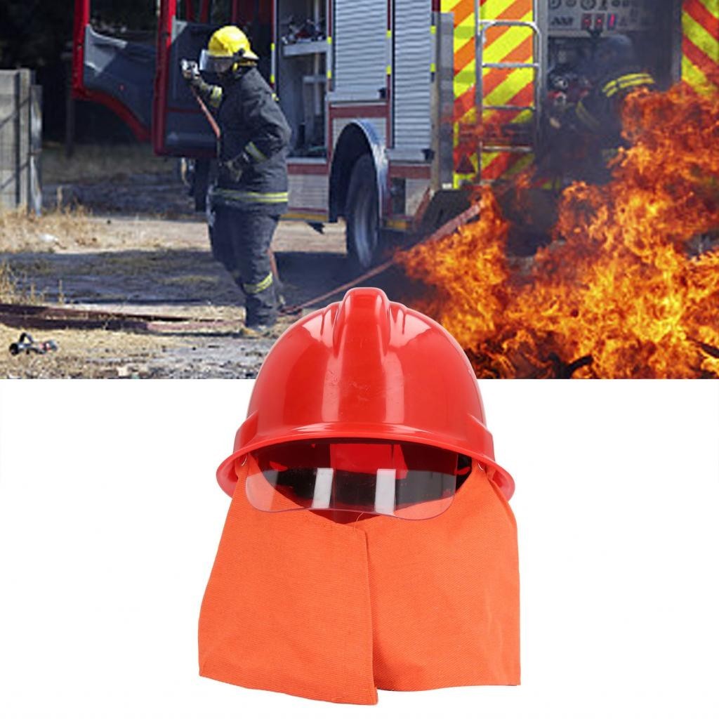 Onebuycart Firefighter Helmet Shock Resistance Emergency Rescue Safety ...
