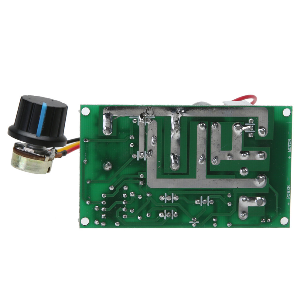 12V/24V/36V/48V/60V 1200W 20A DC Motor Speed Controller Adjustable ...