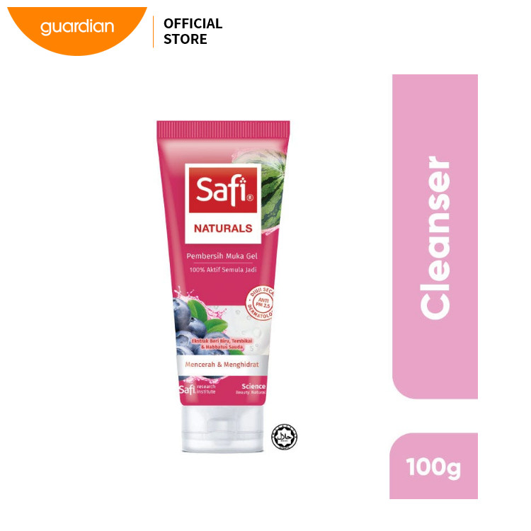 Safi Naturals Pembersih Muka Beri Biru Tembikai 100G | Shopee Malaysia