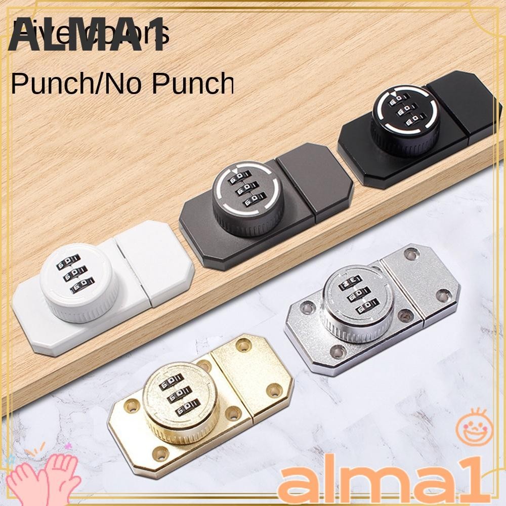 ALA Combination Coded Lock, 3 Digit Coded Zinc Alloy Cabinet Password ...