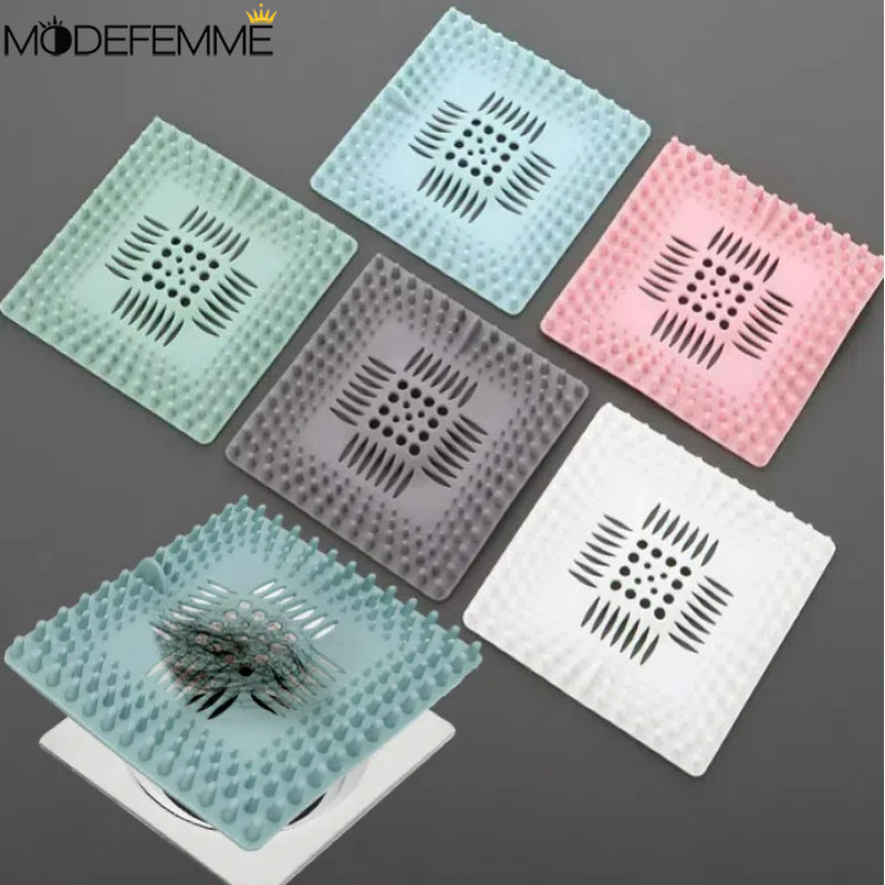 [ Featured ] Bathroom Floor Drainage Cover - Sewer Straining Mesh Mat ...