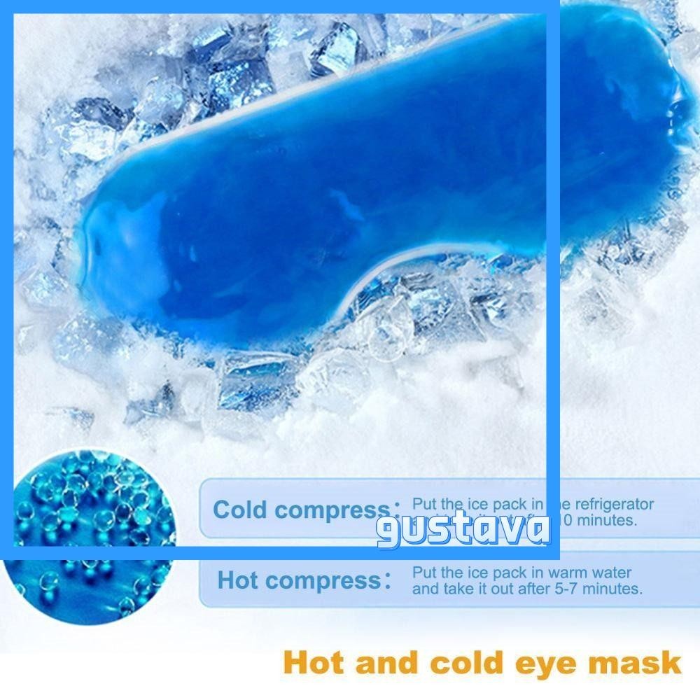 GUSTAVA 1Pcs Eye Gel, Cooler Cold Hold Compress Ice Bag, Sleep Fatigue ...