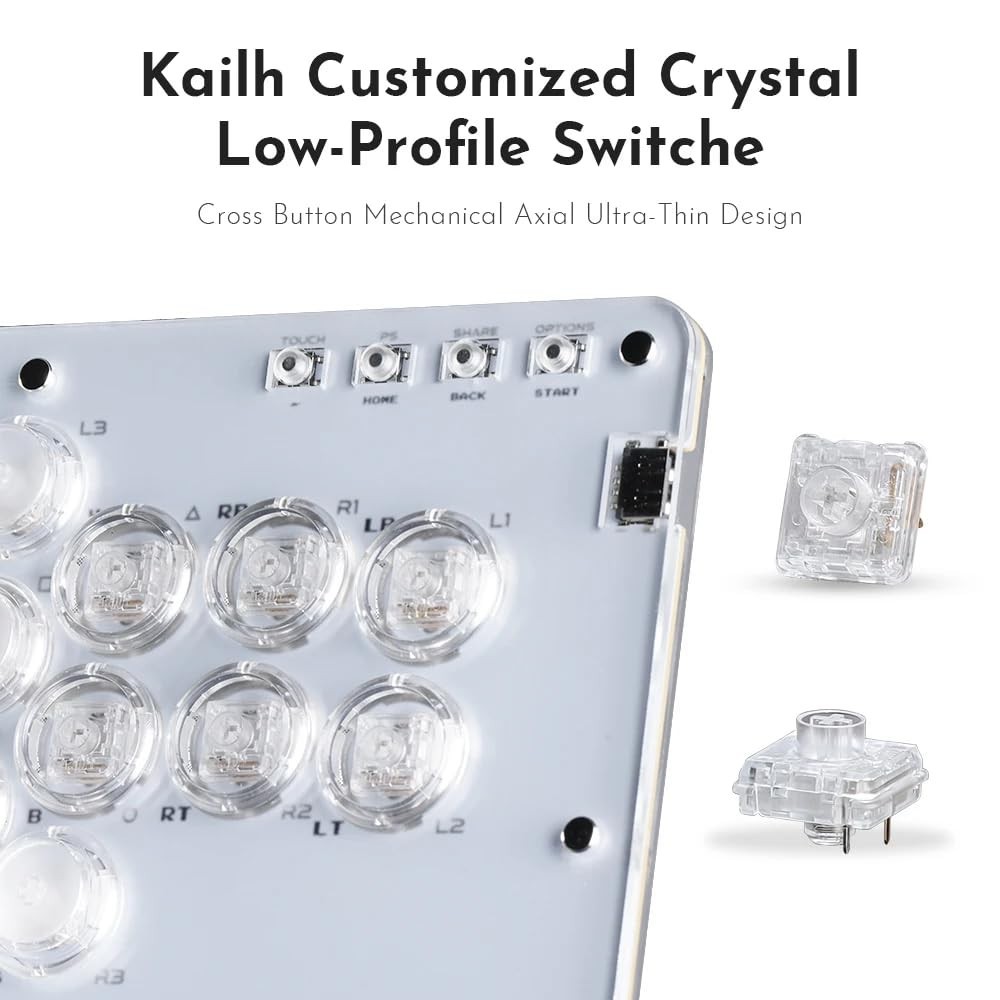 HITBOX Haute42 Joystick Arcade Hitbox Controller Button Rim leverless ...