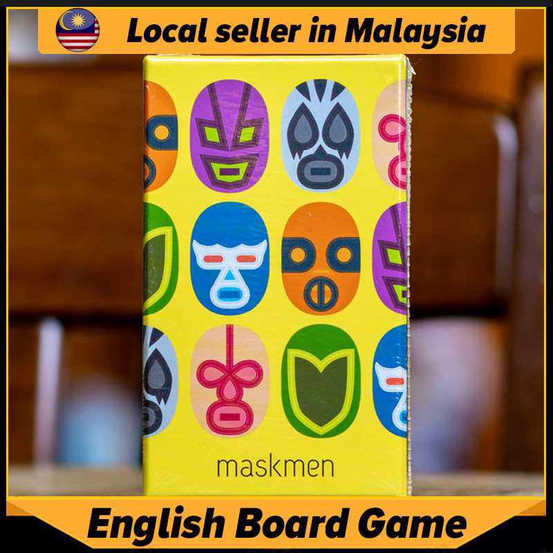 Oink Games Card Game Maskmen for 2-6 players Board Game Party Game | Shopee Malaysia