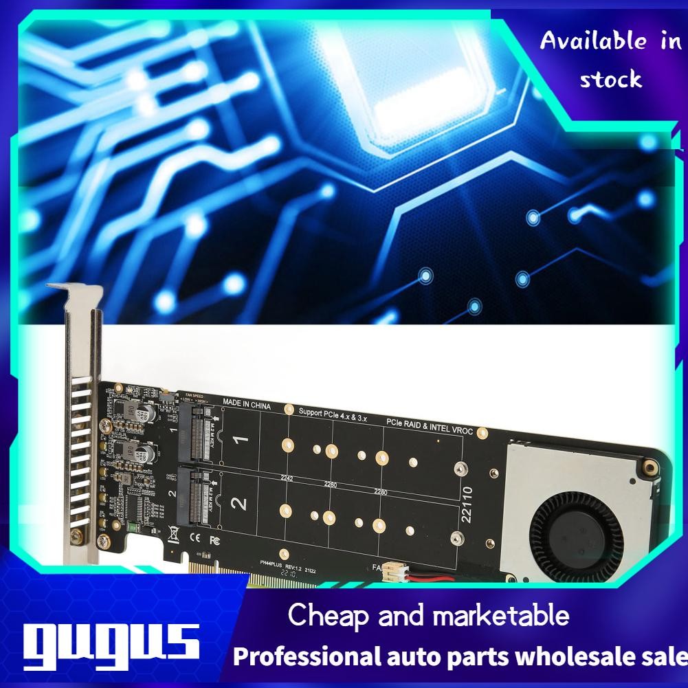 Gugushop M.2 SATA SSD Adapter Card 4 Disks Extension NVMe Full Speed ...