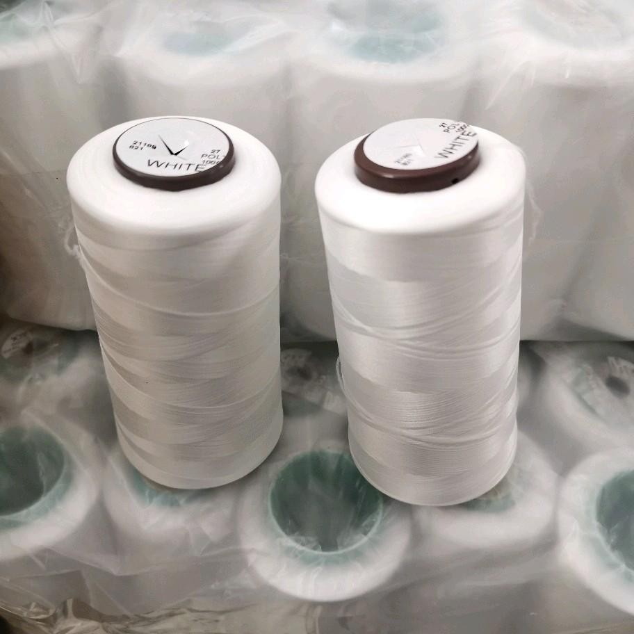 Benang polyester 100g/Benang jahit tepi kecil | Shopee Malaysia