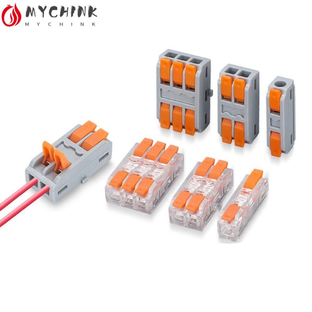 CHINK Wire Connector, Universal Compact Mini Quick Terminal Block ...