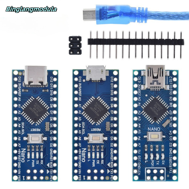 Nano With the bootloader compatible Nano 3.0 controller for arduino CH340 USB driver 16Mhz Nano ...