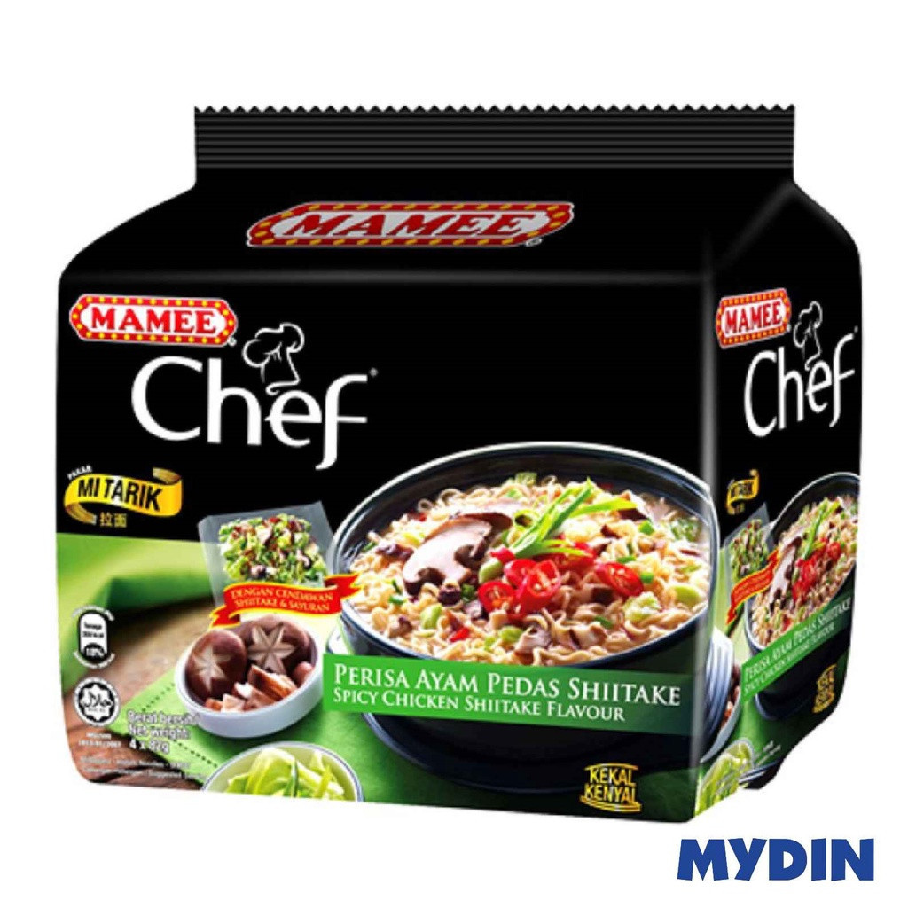 Mamee Chef Instant Noodles Spicy Chicken Shiitake | Shopee Malaysia