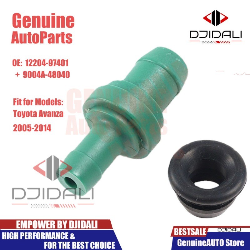 pcv valve with grommet (1set) for avanza 2005-2014 12204-97401+9004a ...