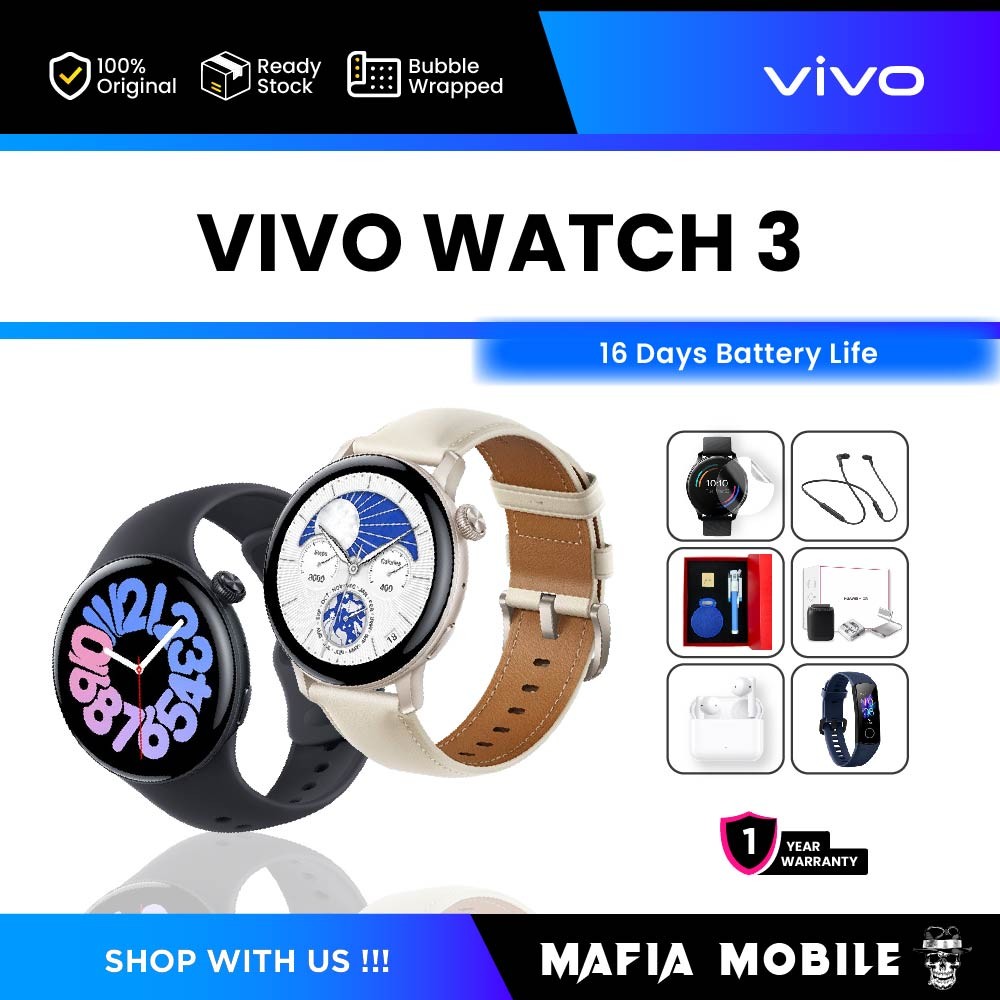 VIVO Watch 3 - Original VIVO Malaysia | Shopee Malaysia