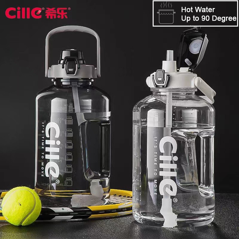 DODGE Gym Extra Large Capacity Leakproof Tritan BPA-Free Water Bottle ...