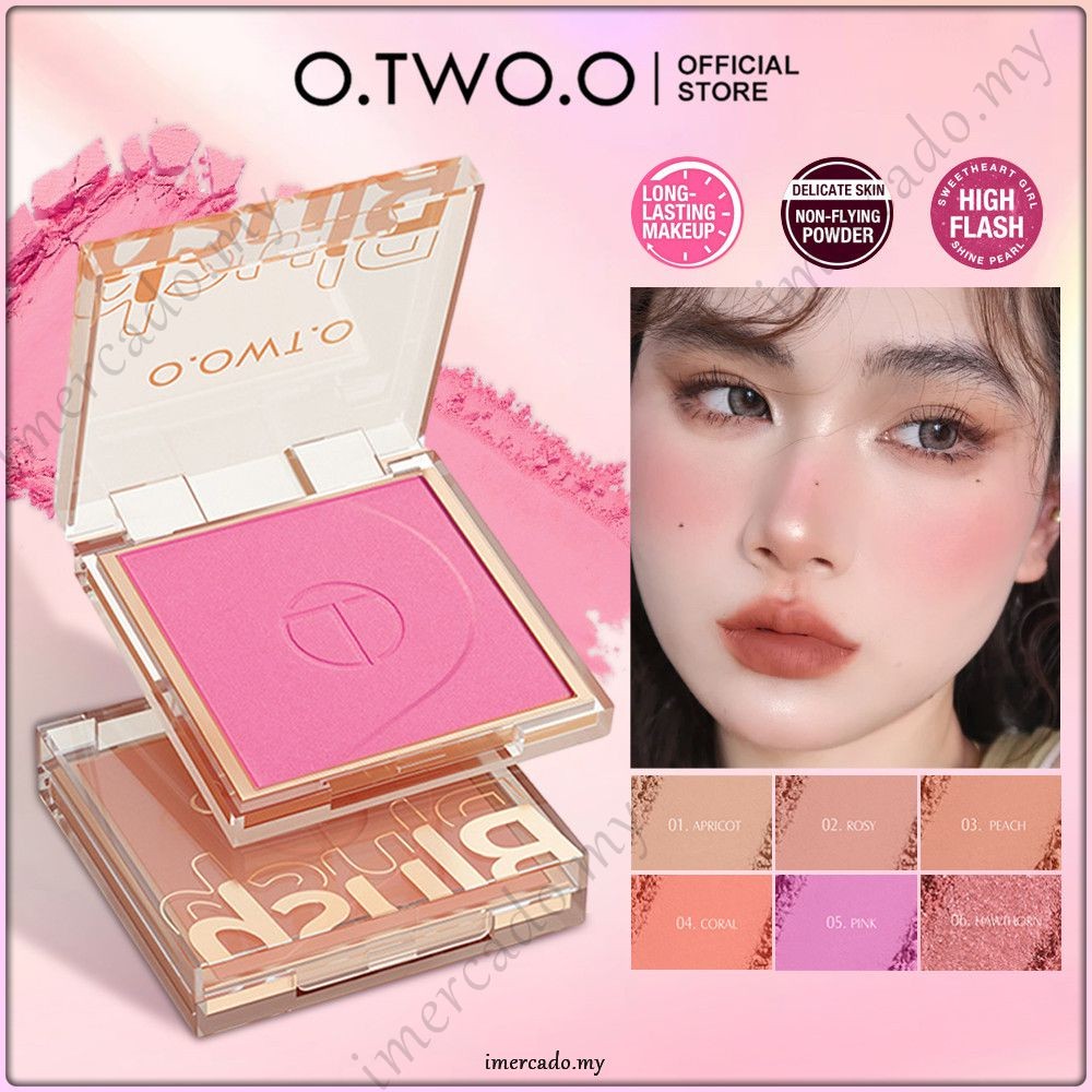 COD O.two.o Face Makeup Cosmetic 6 Colors Long Wearing Matte ...