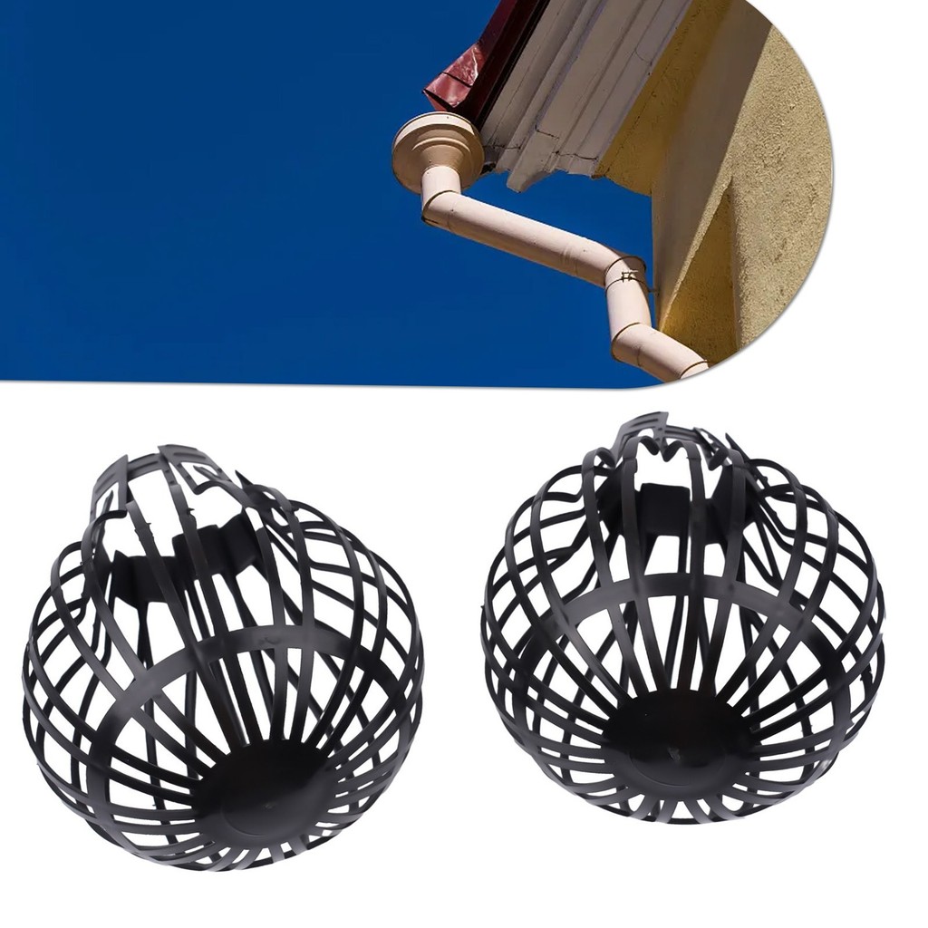 [Super] 2/4/6 X Downspout Filter Debris Dirt Protect Outdoor Drain ...