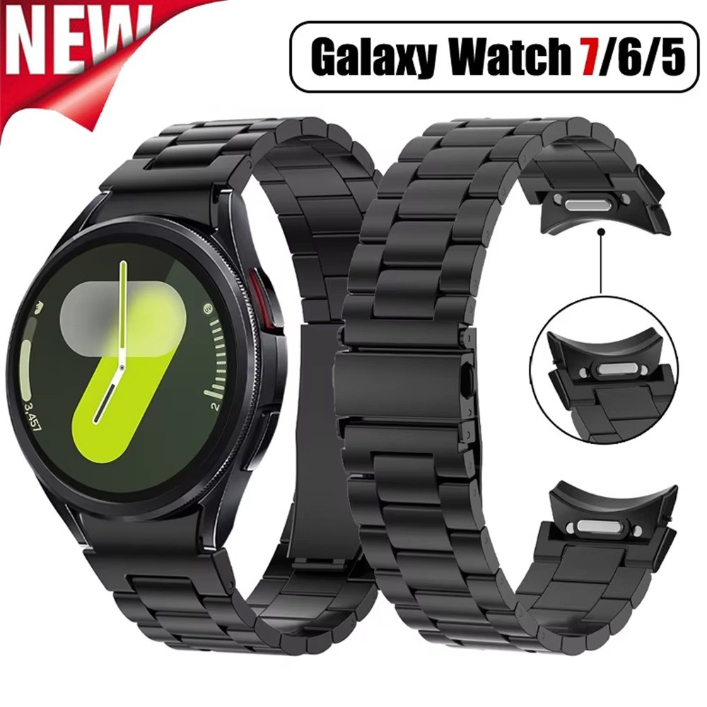 Metal Strap for Samsung Galaxy Watch FE 7 6 5 4 44mm 40mm Stainless ...