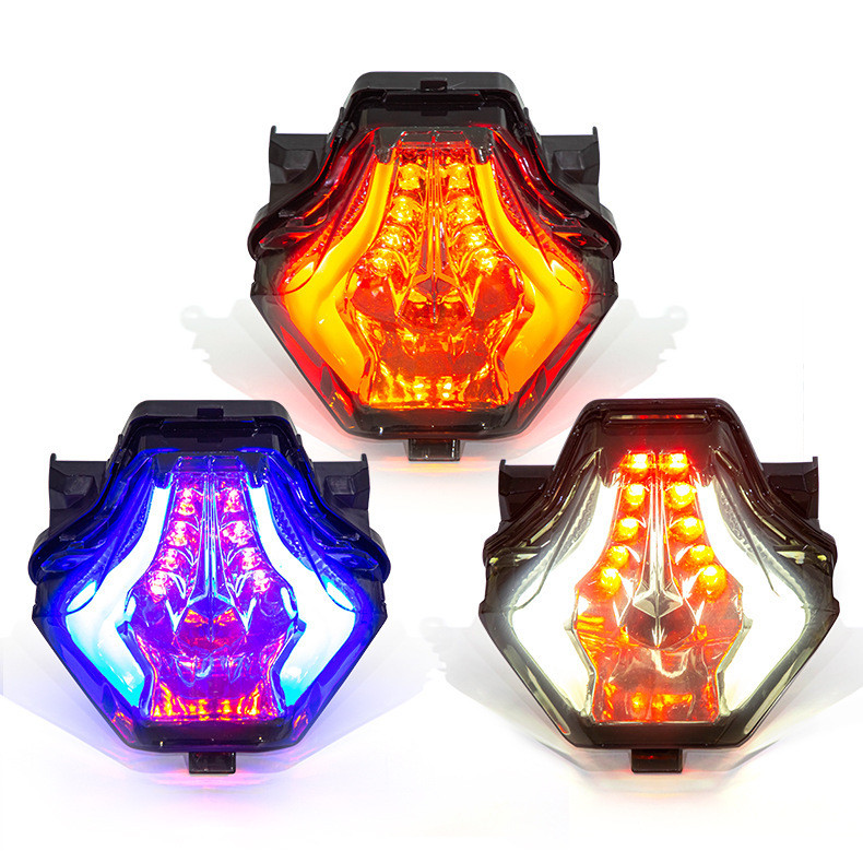 Motorcycle Yamaha R25 R3 MT03 MT07 Modified LED Rear Tail Light ...