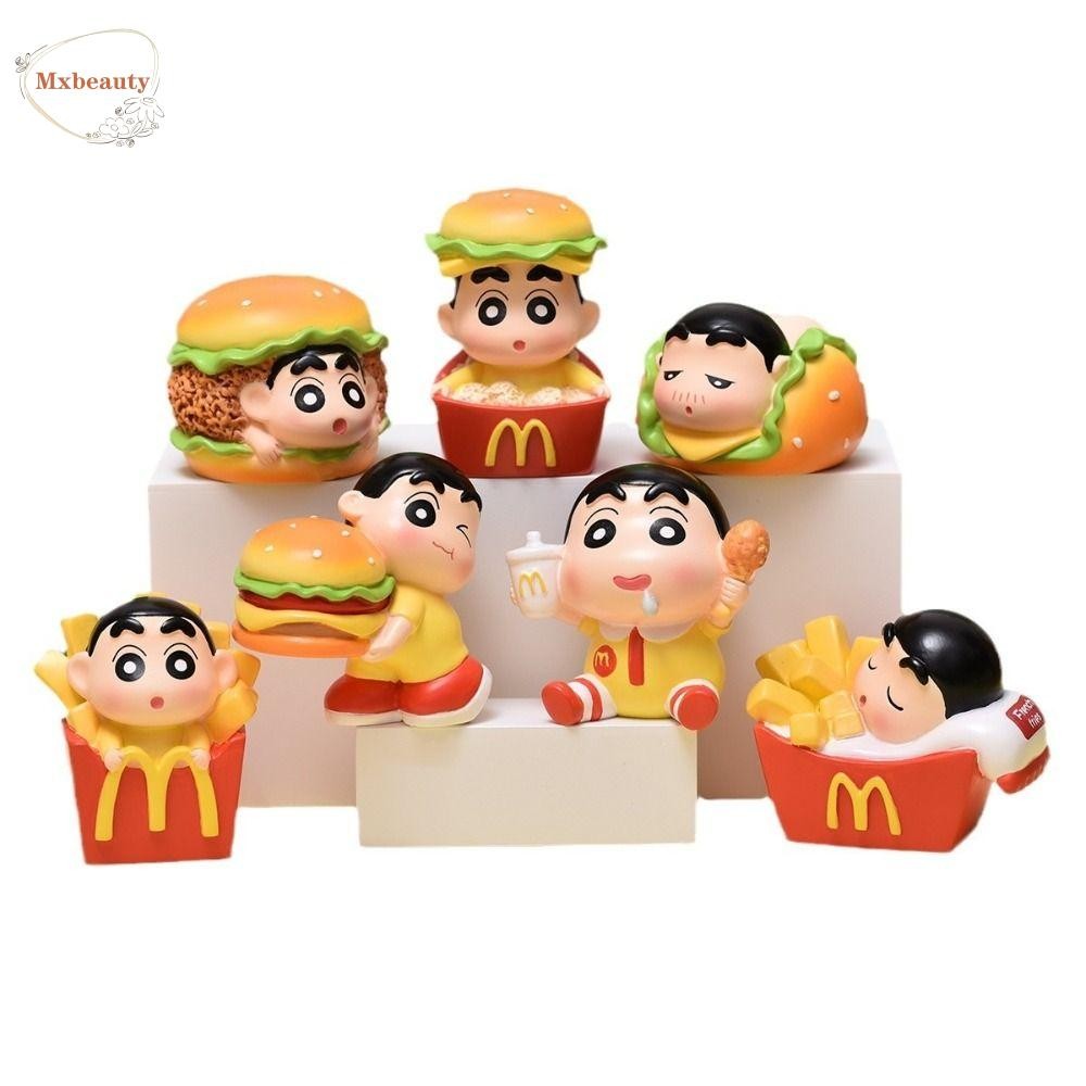 MXBEAUTY Crayon Shin-Chan Figures, Model Toys Anime Peripheral Nohara ...