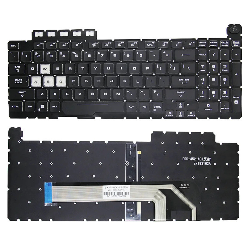 New US Keyboard For Asus FA506H FA506 FX506 FX706L FA706 F15 FA506Q FX506H FX506LI FX506LH ...
