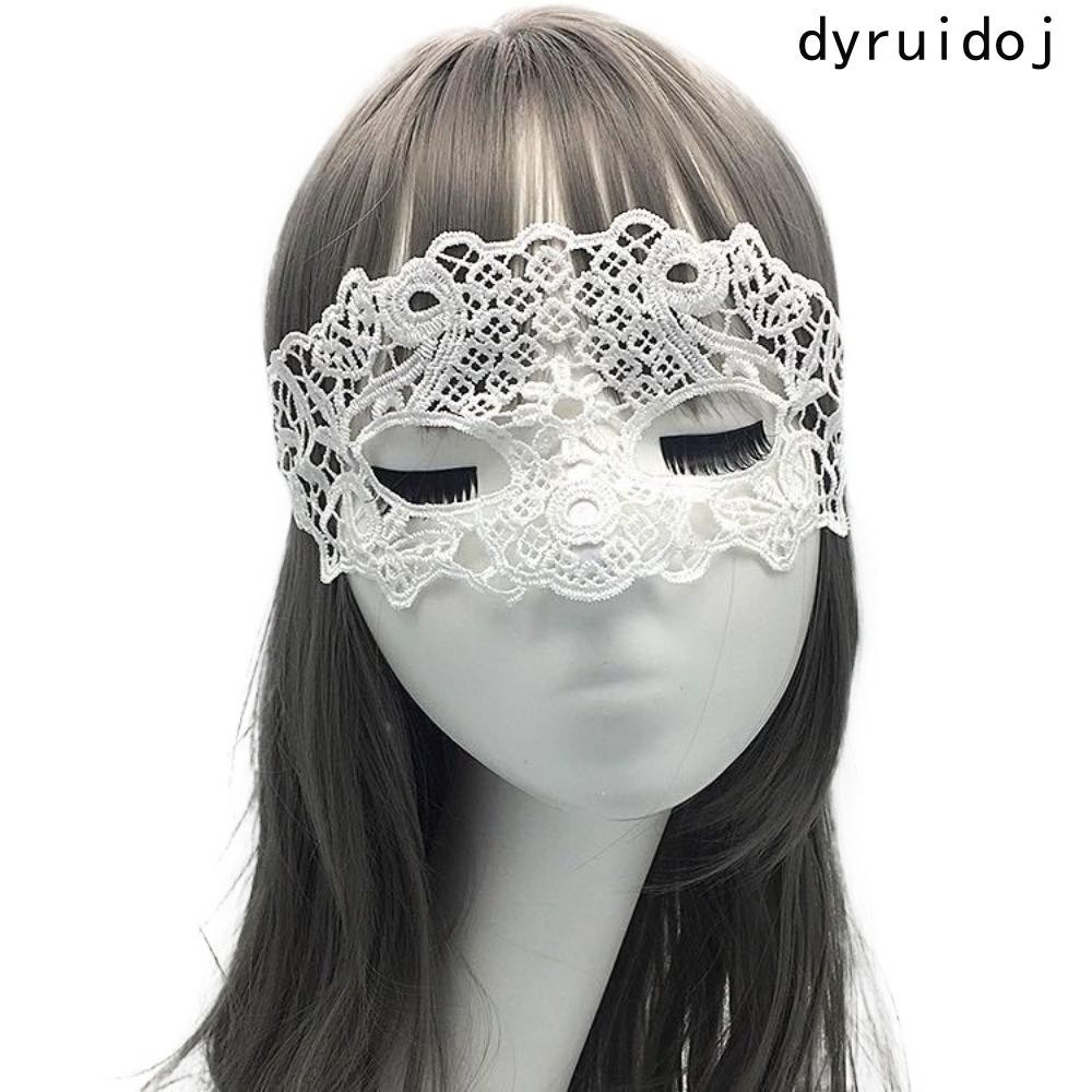 DYRUIDOJ Hollow Lace Eye Mask, Face Mask Cosplay Prom Props Dance Masks ...