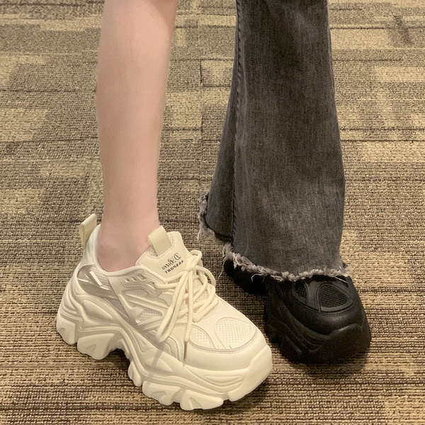 Kasut Jalan Perempuan Sneakers Women Korean Style Kasut Ayah 2024