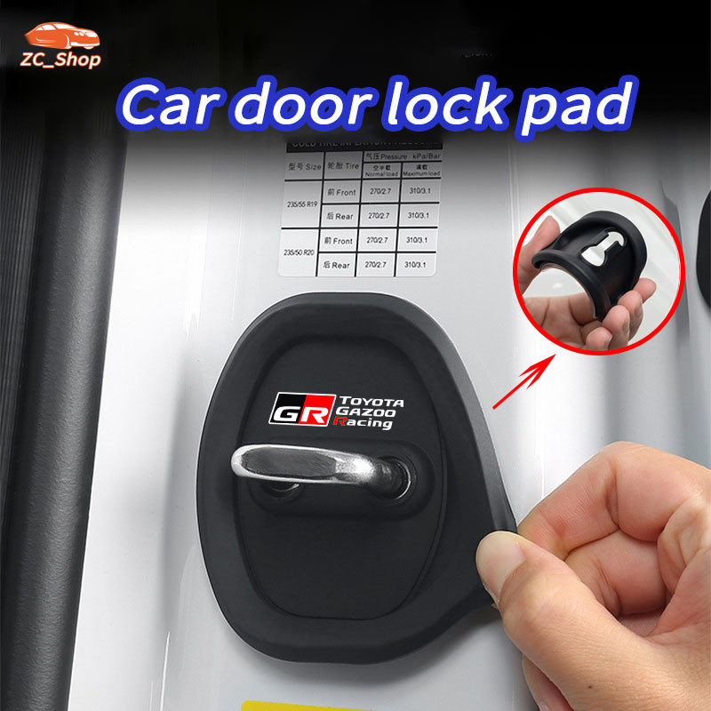 Toyota Gazoo Car Door Sound Damper Shock Absorber - Anti-collision Lock ...