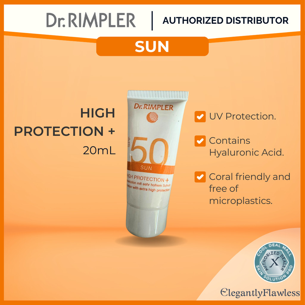 Dr.RIMPLER SUN High Protection+ SPF 50 Travel Size | 20mL | Shopee Malaysia