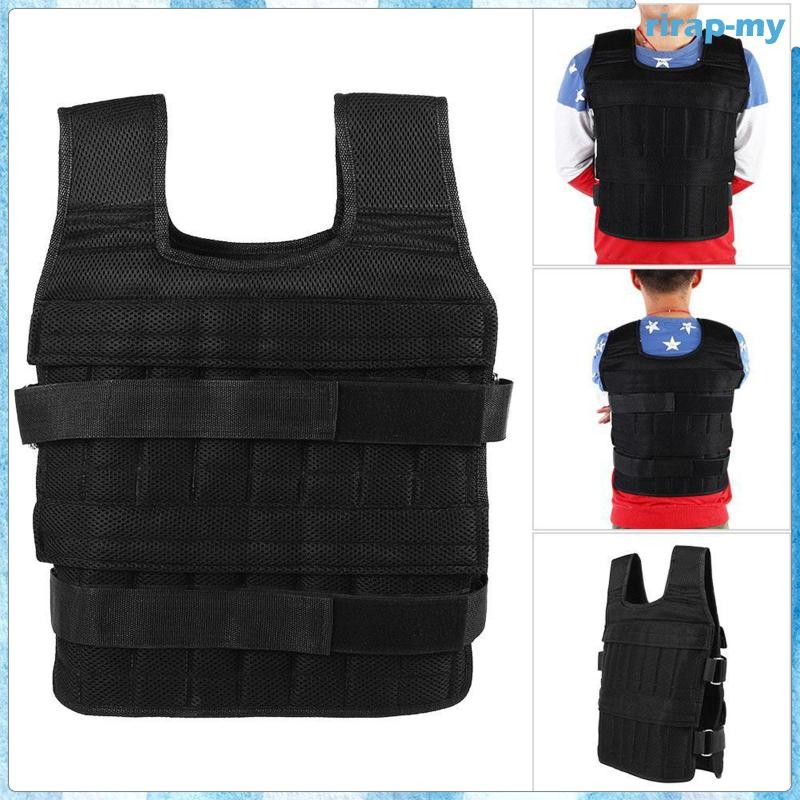 [RirapMY] Adjustable Upgrade 50kg Loading weight vest for Boxing ...