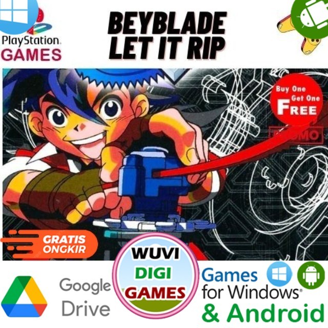 Selling Beyblade PC Games: Let it Rip Emulator PS1 | Can play on ...