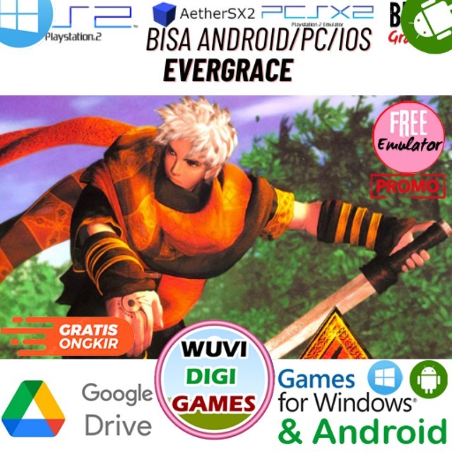 Selling PS 2 Everrace Games | Can be used on PC / Android / IOS Plus ...
