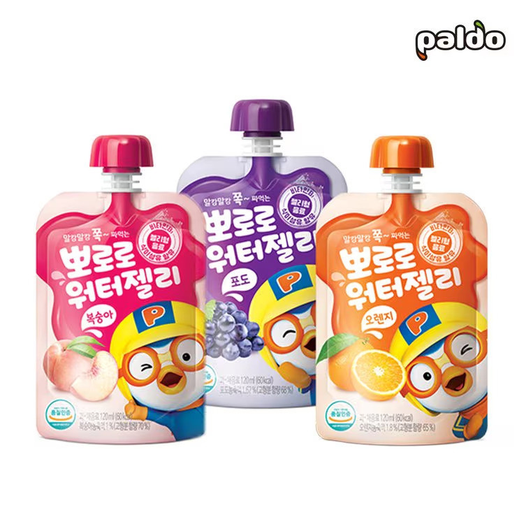 Paldo Pororo Water Jelly 120ML | Shopee Malaysia