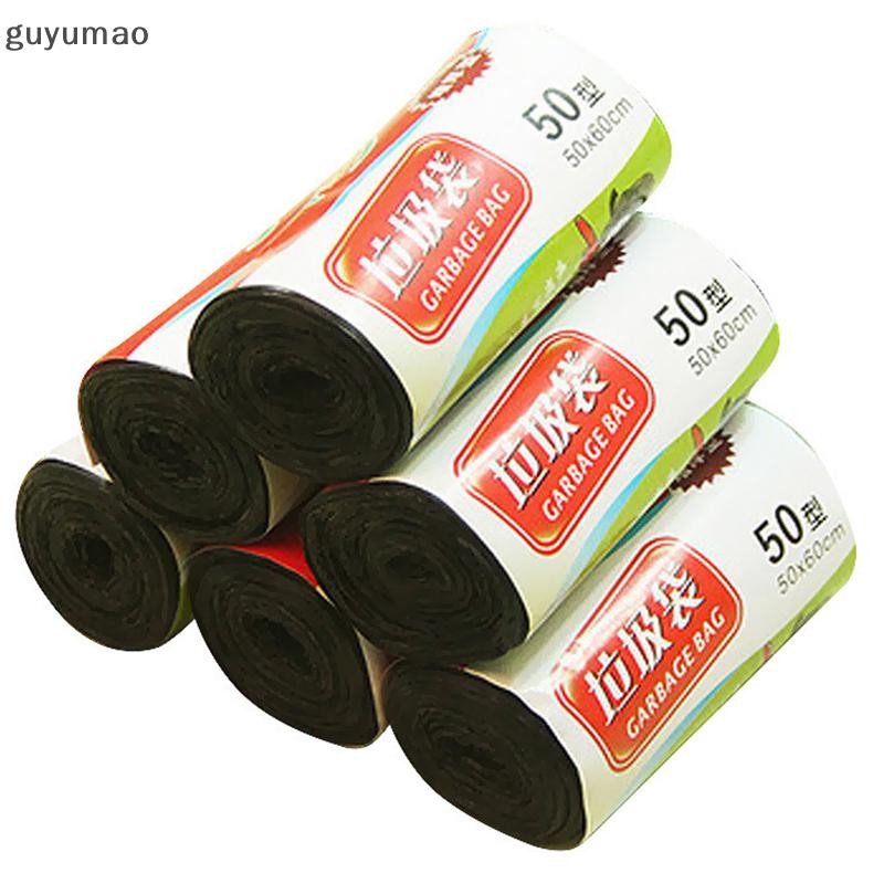 guyumao 1Rolls 50*60cm Garbage Bags Single Color Thick Convenient ...