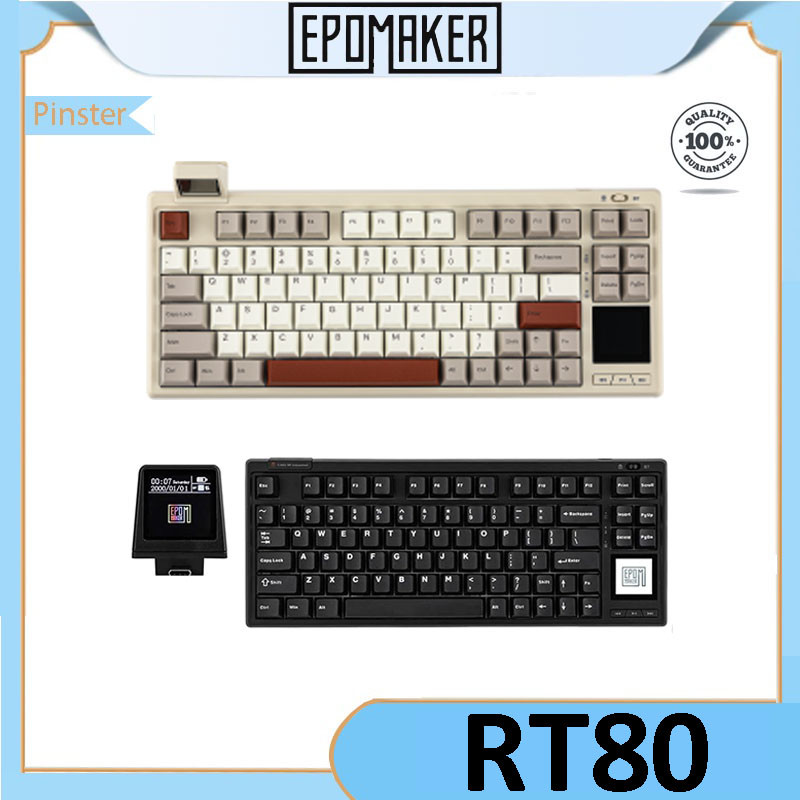 EPOMAKER RT80 customized the third mock examination mechanical keyboard ...