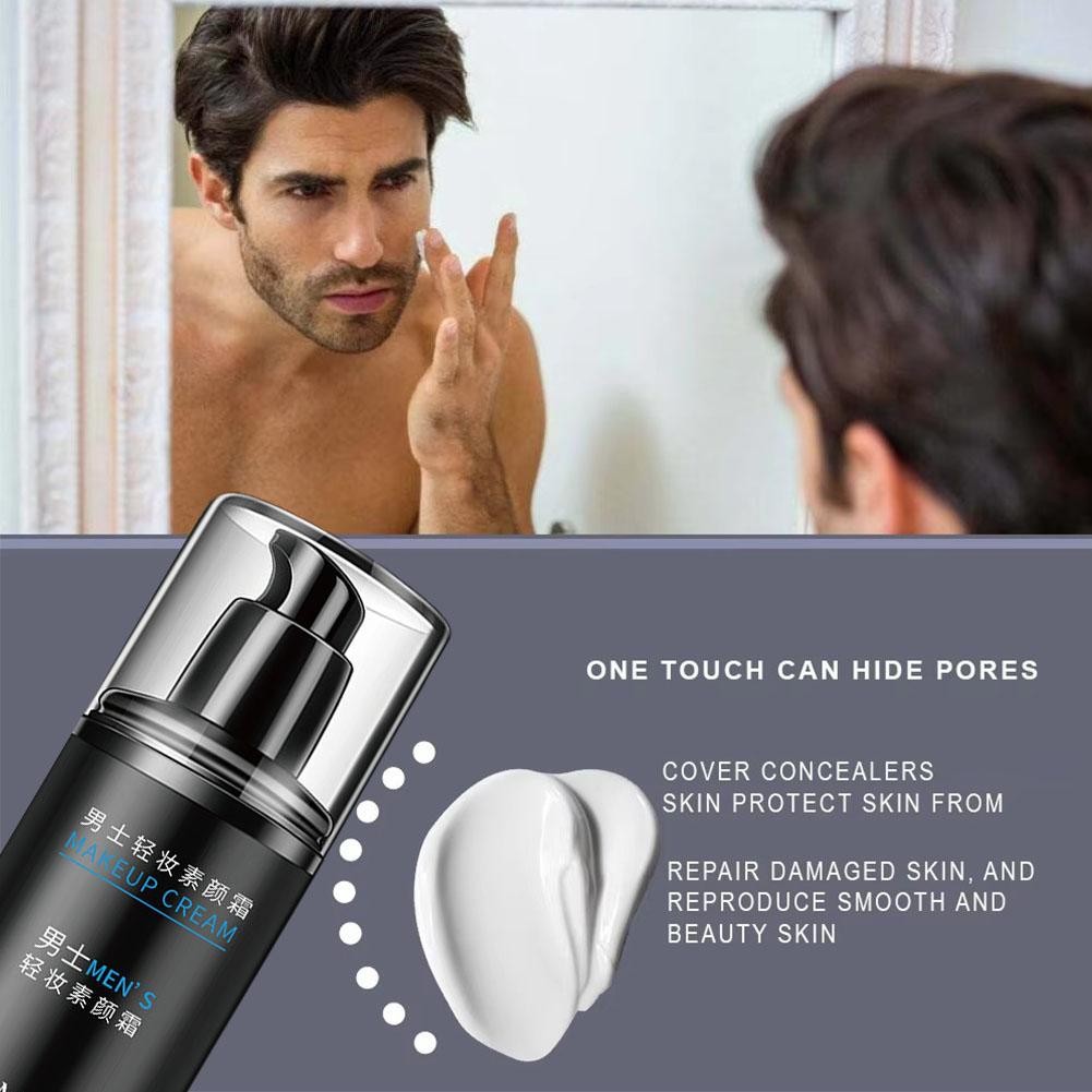 Mens Skin Tone-up Cream Naked Men Makeup Cream Lazy 50g Men Cream Cream ...