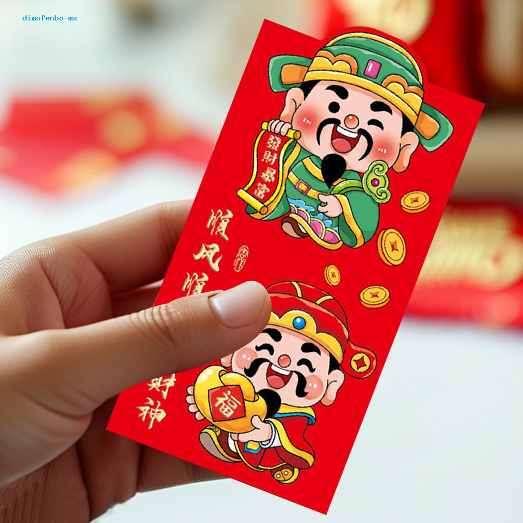 dim Design Envelopes Chinese New Year Envelope Set 6pcs Year of the ...