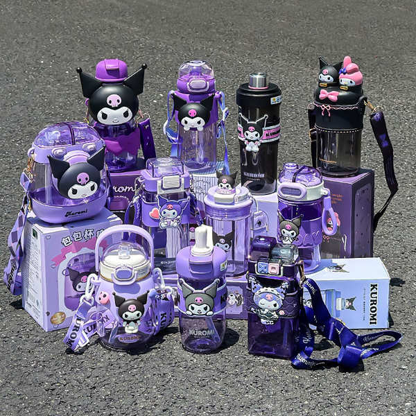 botol air tahan sejuk kuromi tumbler tahan sejuk tumbler tahan sejuk budak MINISO Sanrio Culomi ...