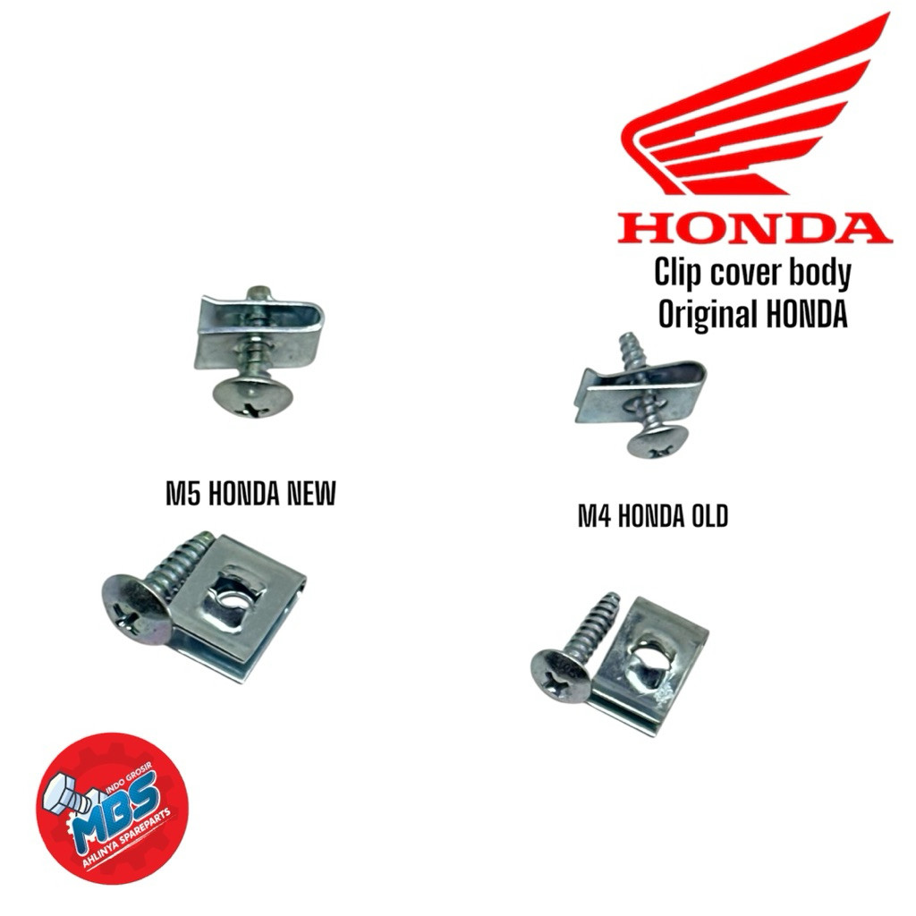 ORIGINAL HONDA M4 and M5 BODY CLIP BOLTS Honda NEW and Honda OLD Thread ...