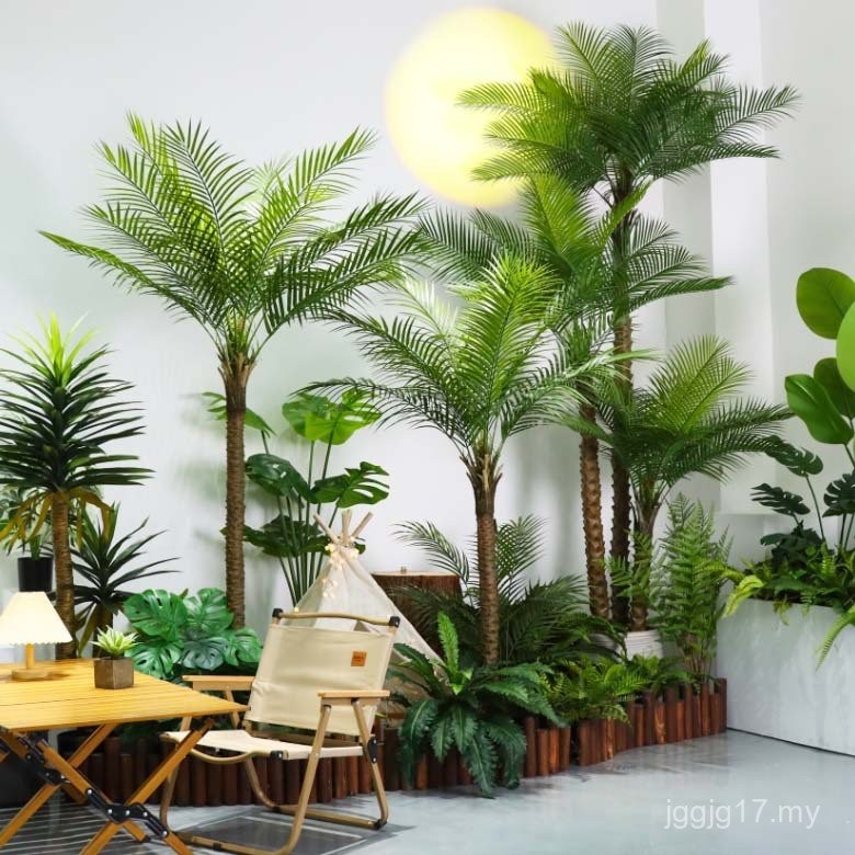 Pokok Kelapa Tiruan Hiasan Lanskap Tumbuhan Palsu Dalaman Tumbuhan ...