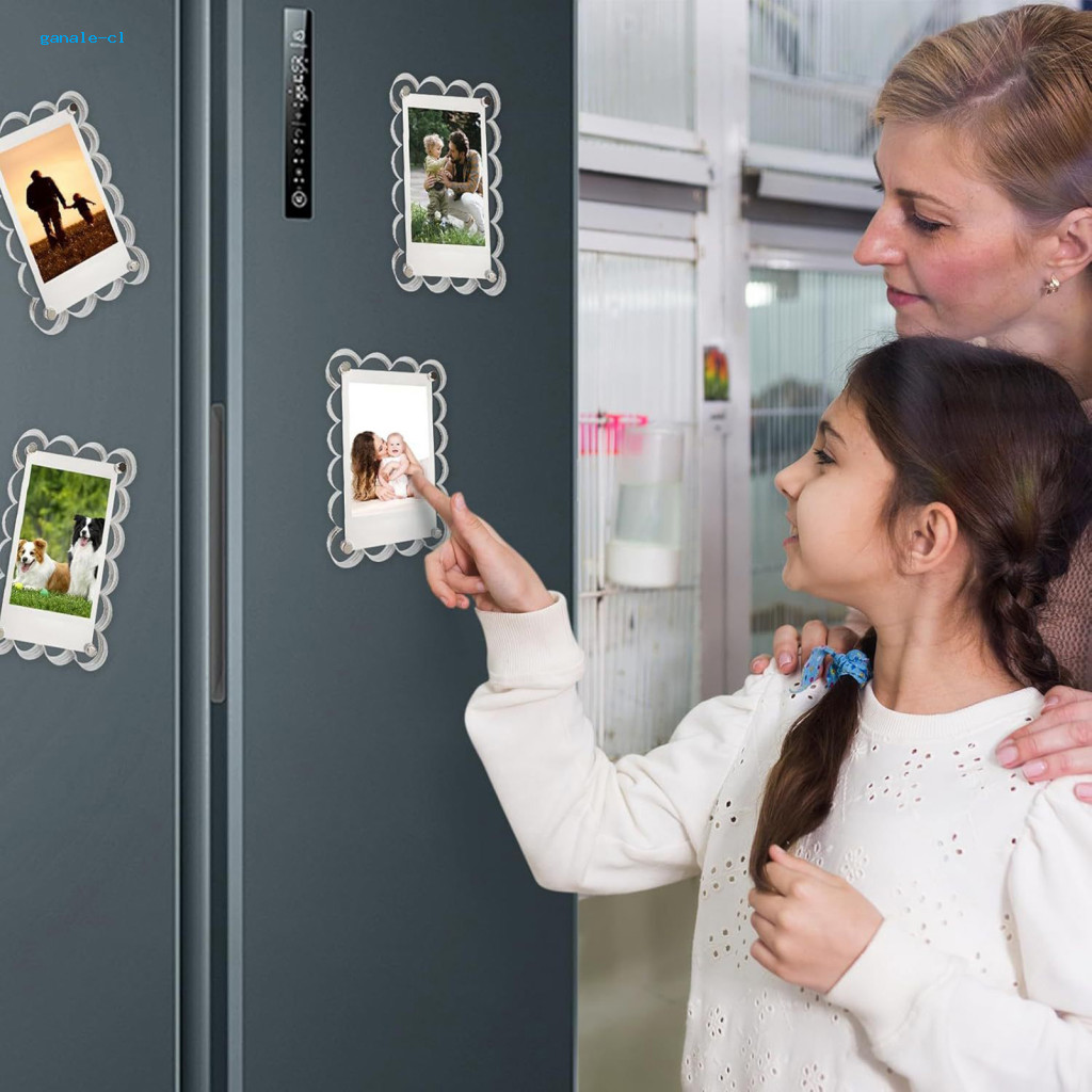 Modern Minimalist Photo Frame Refrigerator Photo Frame Acrylic Magnetic ...